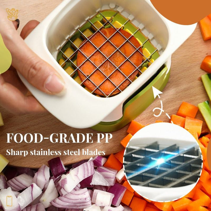 2-in-1 Vegetable Chopper Dicing & Slitting – Enjoypunk.com