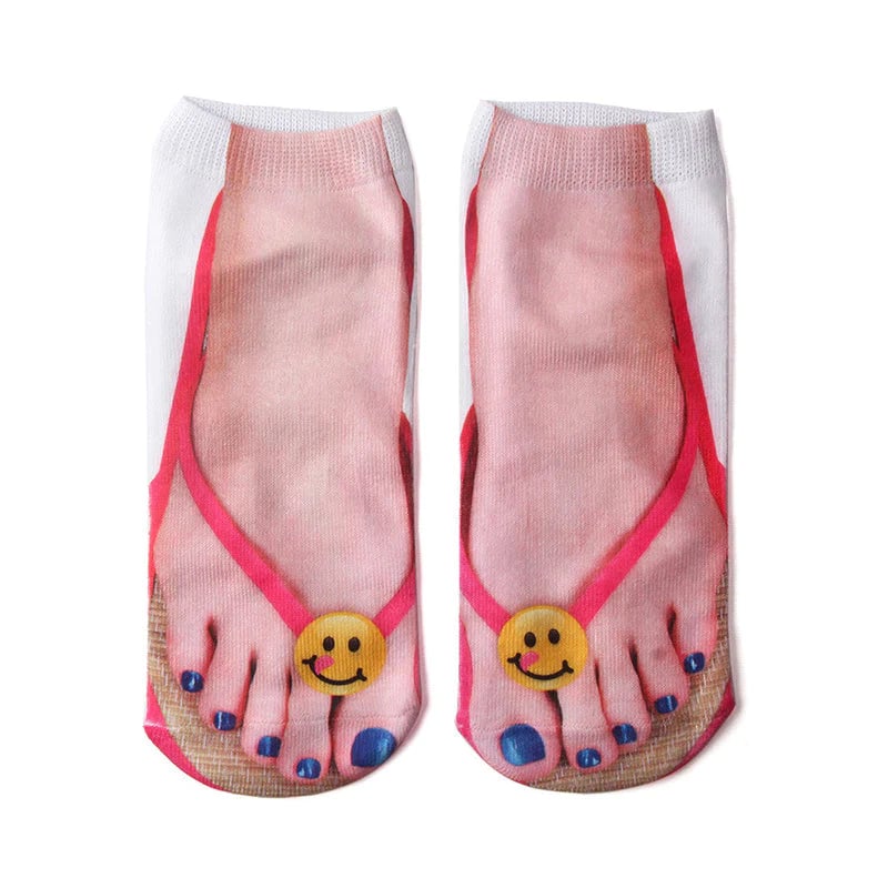 Manicure Print Socks – Enjoypunk.com