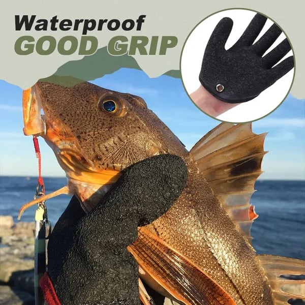Fishing Catching Gloves Non-slip Fisherman Protect Hand – Enjoypunk.com