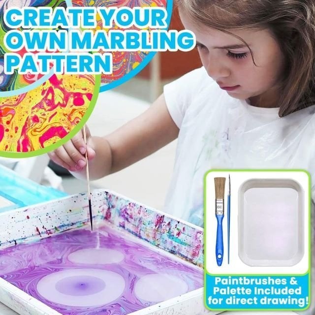 Water Marbling Paint Art Kit – Enjoypunk.com