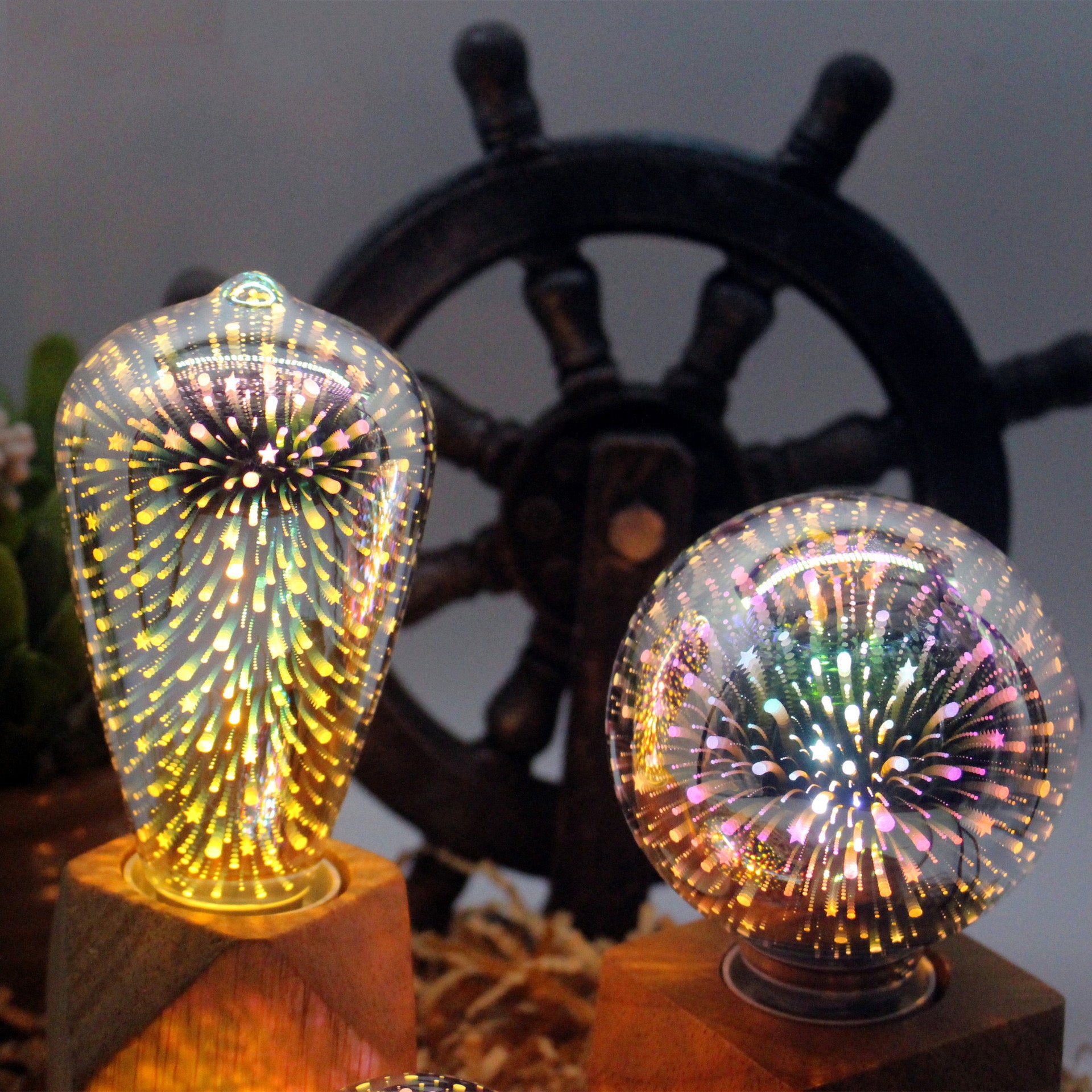 3D Fireworks LED Light Bulb – Enjoypunk.com