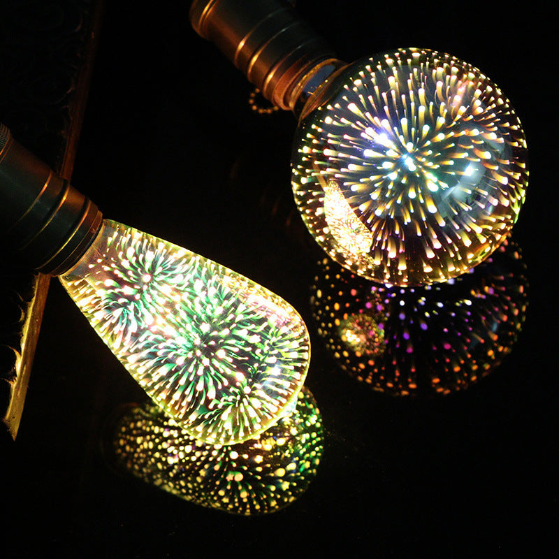3D Fireworks LED Light Bulb – Enjoypunk.com
