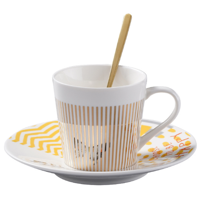 Moving Reflection Creative Coffee Cup Mirror Reflection Coffee Mug ...